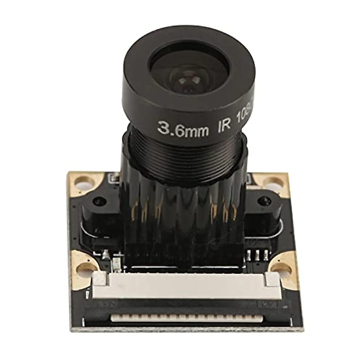 5MP Camera Module, Webcam Board OV5647 Chip Easy Installation Clear Image High Sensitivity with 15cm Ribbon Cable for Raspberry Pi B 3 2