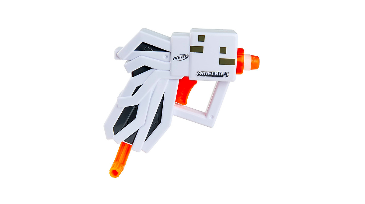 Nerf MicroShots Minecraft Ghast Blaster - Fun Minecraft Nerf Toy