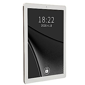 10 Inch Tablet, 3G Network 3GB RAM 64GB ROM HD Tablet USB C Charging Port 8 MP Front Camera for Daily Use (US Plug)