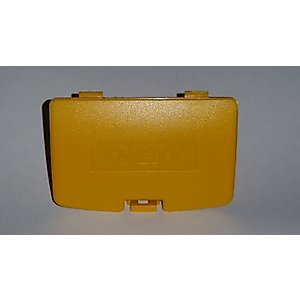 Gametown Battery Door Cover Repair Replacement for Nintendo Gameboy Color GBC Console Color Yellow