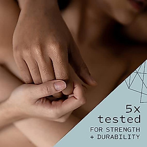 Kimono MicroThin Condoms - Premium Lubricated Natural Latex Condoms, Thinnest Condoms, Vegan-Friendly, No Latex Odor - Thin, Strong, and Extra Sensitive - Pack of 24