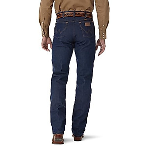 Wrangler Men's 13MWZ Cowboy Cut Original Fit Jean, Rigid Indigo, 40W x 34L
