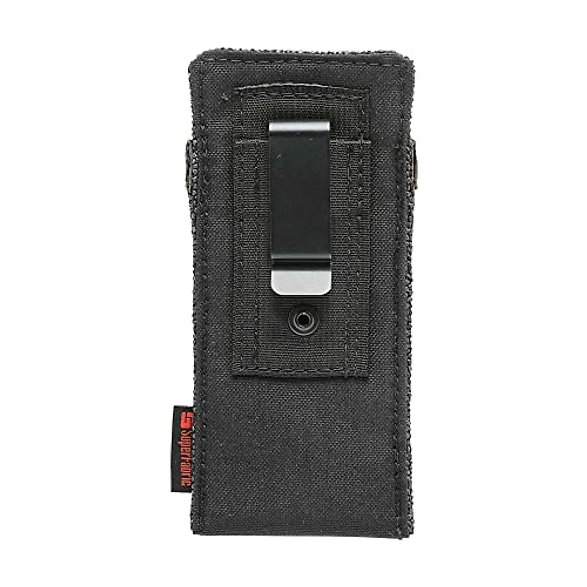 Diamondback Utility Sheath - Tool Belt Pouch for Utility Knife, Chisel or Jab Saw - Clip-On Utility Pouch Tool Holster - Multitool Sheath for Carpenters, Roofers, Framers & Drywallers (9.5"x1.75"x7")