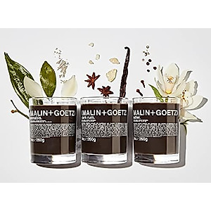 MALIN+GOETZ Women's Dark Rum Candle, Dark Rum, Brown, 9.0 Fl Oz