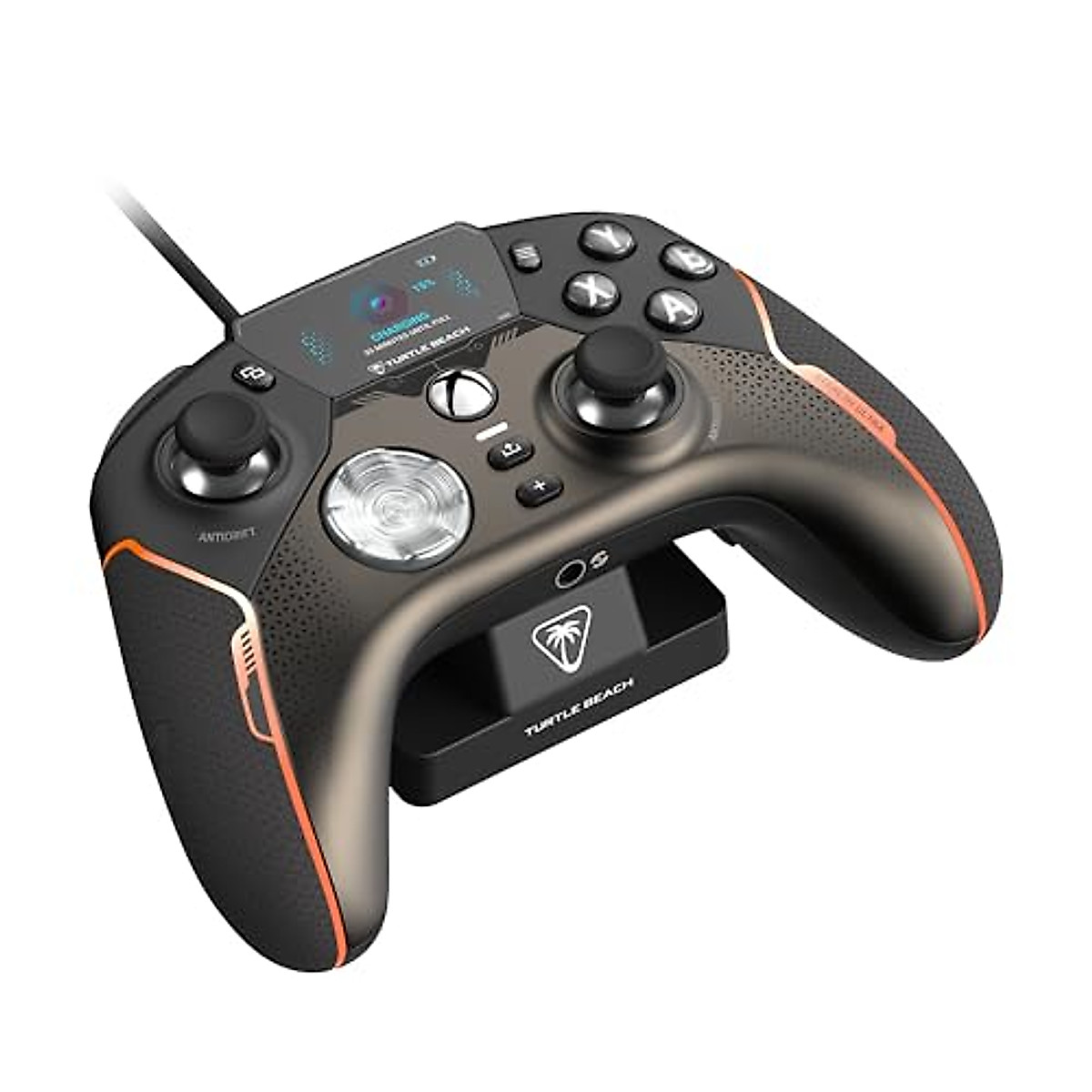 Turtle Beach Stealth Ultra High-Performance Wireless Gaming Controller Licensed for Xbox Series X|S, Xbox One, Windows PC & Android – LED Dashboard, Charge Dock, RGB Lighting, 30-Hr Battery, Bluetooth, Black
