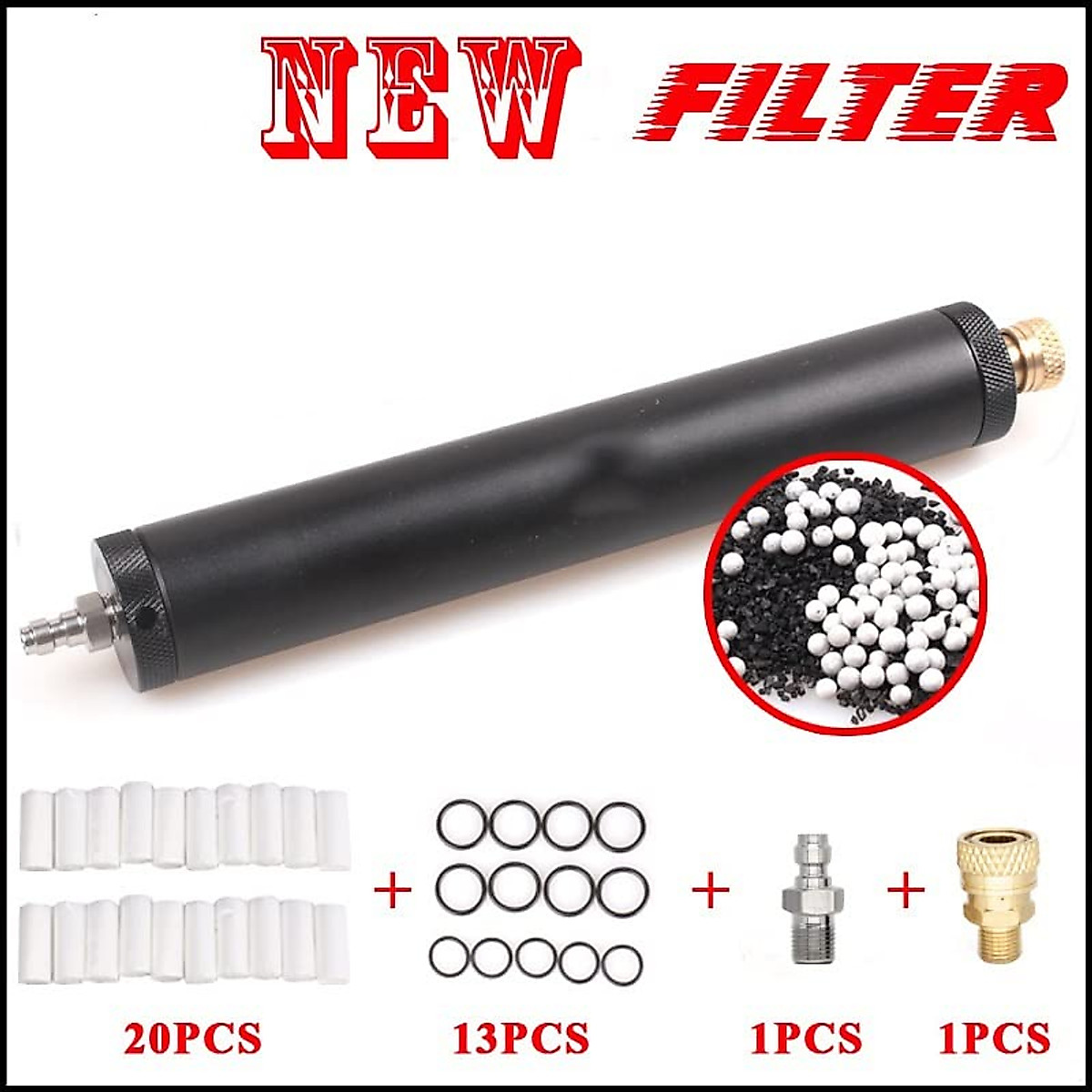 Submersible Sump Pump PCP Compressor Pump Diving Water-Oil for Electric Compressor with 8mm Nipple Transfer Pump