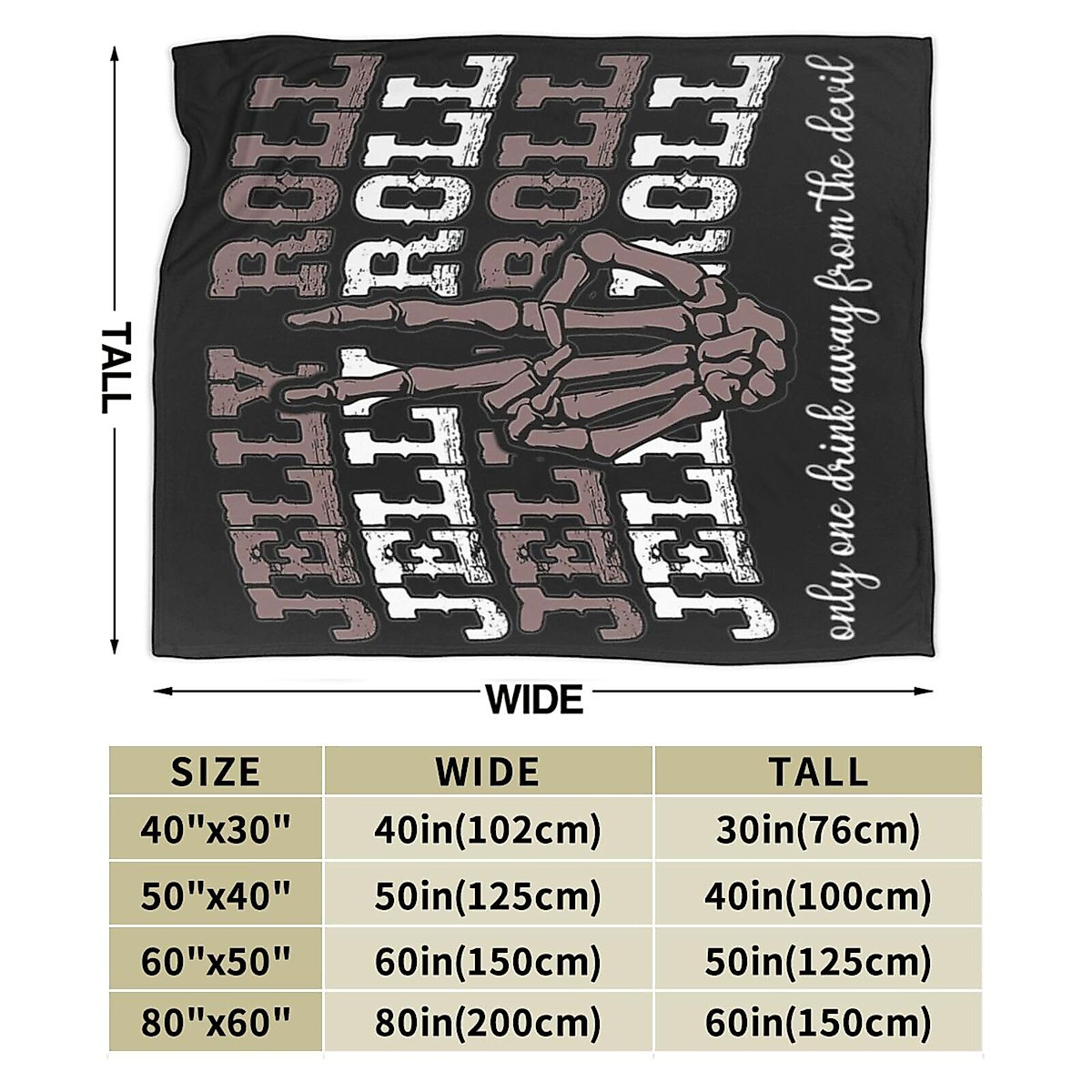 Jellys Music Rolls Blanket Flannel Fleece Blanket Ultra Soft Lightweight Throw Blanket for Bed Couch Living Room 60"x50"