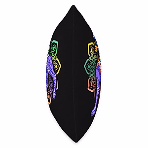 Mexico Mexican Spirit Guide Alebrijes Dog Co. Mexican Mexico Alebrije Dog Throw Pillow, 16x16, Multicolor