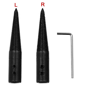 Tapered Spindle,1/2" spindle Motor Arbor Adapter For Bench Grinder Left & Right Polisher Buffing Arbour & Bench Grinder