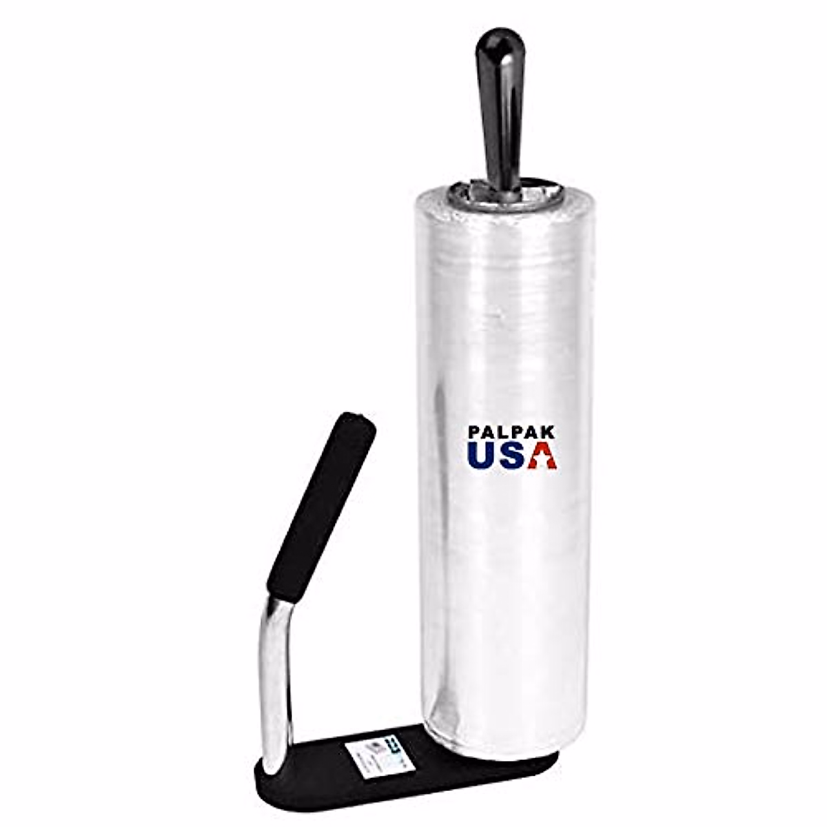 Made in USA! Industrial Strength Stretch Film Dispenser - Palpak200 Light Weight Pallet Wrapper – Tension Knob Adjustment Wrap Handle (1 Pack)