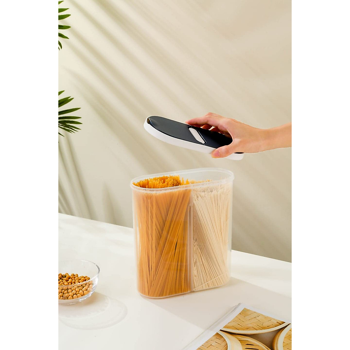 CEREAL CONTAINER STORAGE (BLUE)