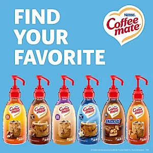 Nestle Coffee mate Coffee Creamer, French Vanilla, Concentrated Liquid Pump Bottle, Non Dairy, No Refrigeration, 50.7 Fl. Oz (Pack of 2)