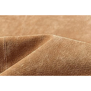 REED© LEATHER HIDES - WHOLE SUEDE SKIN 7 to 10 SF (Suede - Tan)