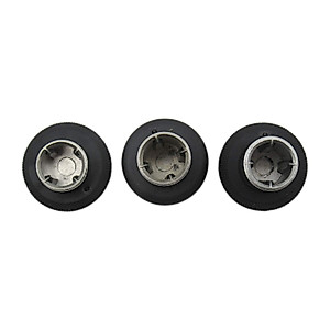 Gxcdizx Black 6 in 1 Elite Series 2 Metal Mod Swap Thumbsticks Joysticks, Magnetic Analog Stick Grips Replacement for Xbox One Elite Controller Series 2