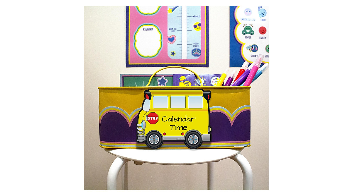 Carson Dellosa School Bus Colorful Cut-Outs 36 Pcs Set