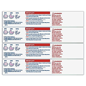 Fixodent Plus Scope Secure Denture Adhesive 2.0oz (Pack of 4) eComm