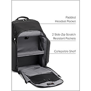 TUMI Men's EsportsPro Large Backpack, Black, One Size