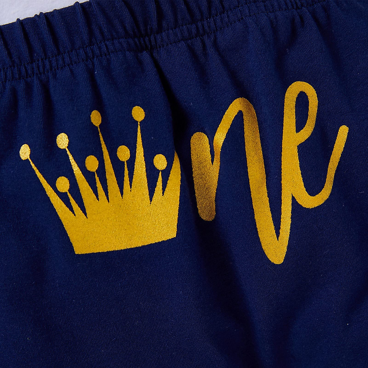 Viworld Baby Boy 1st Crown Birthday Shorts Set Infant Boy Gentleman Bow Tie Romper + One Shorts Cake Smash Outfits