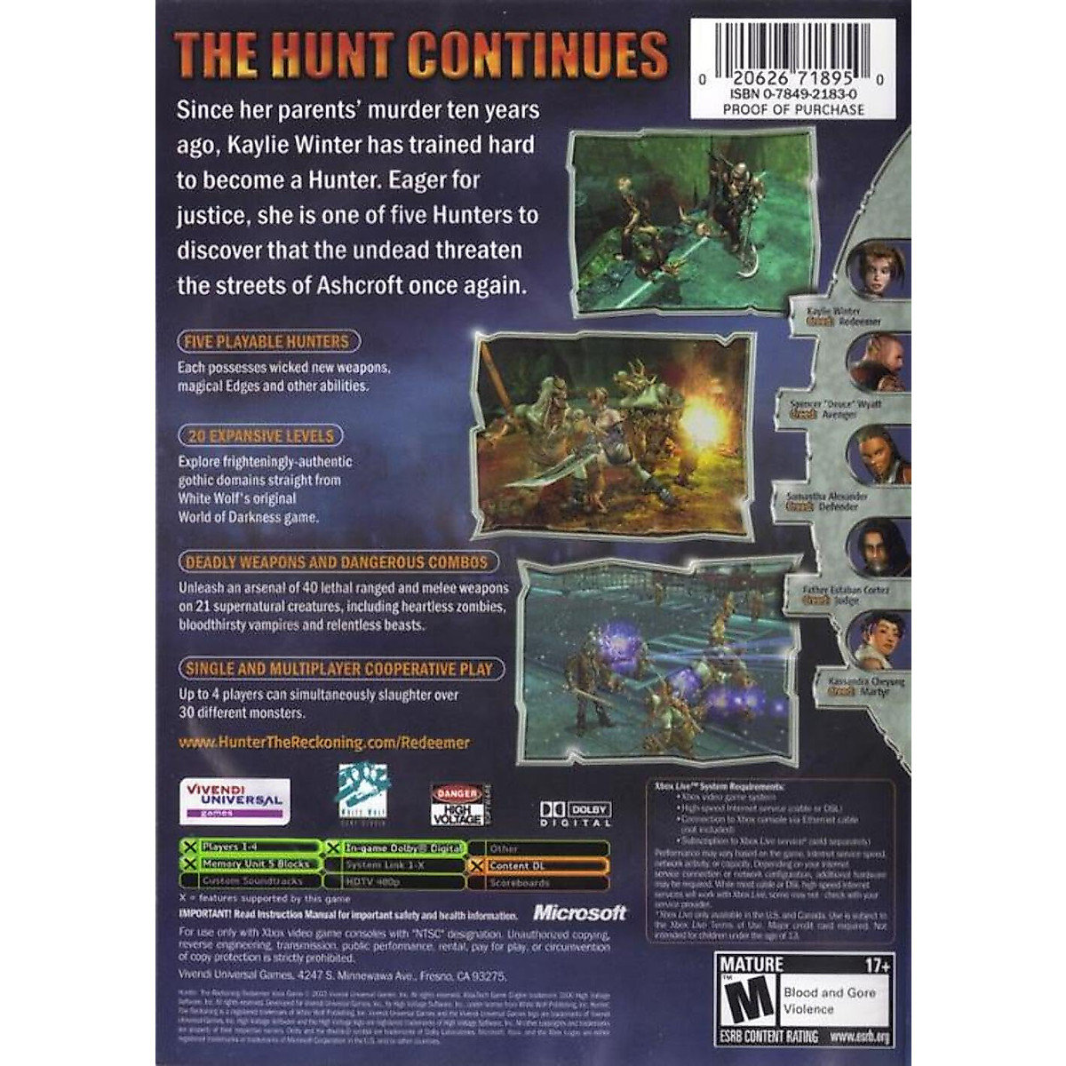 Hunter: The Reckoning - Redeemer