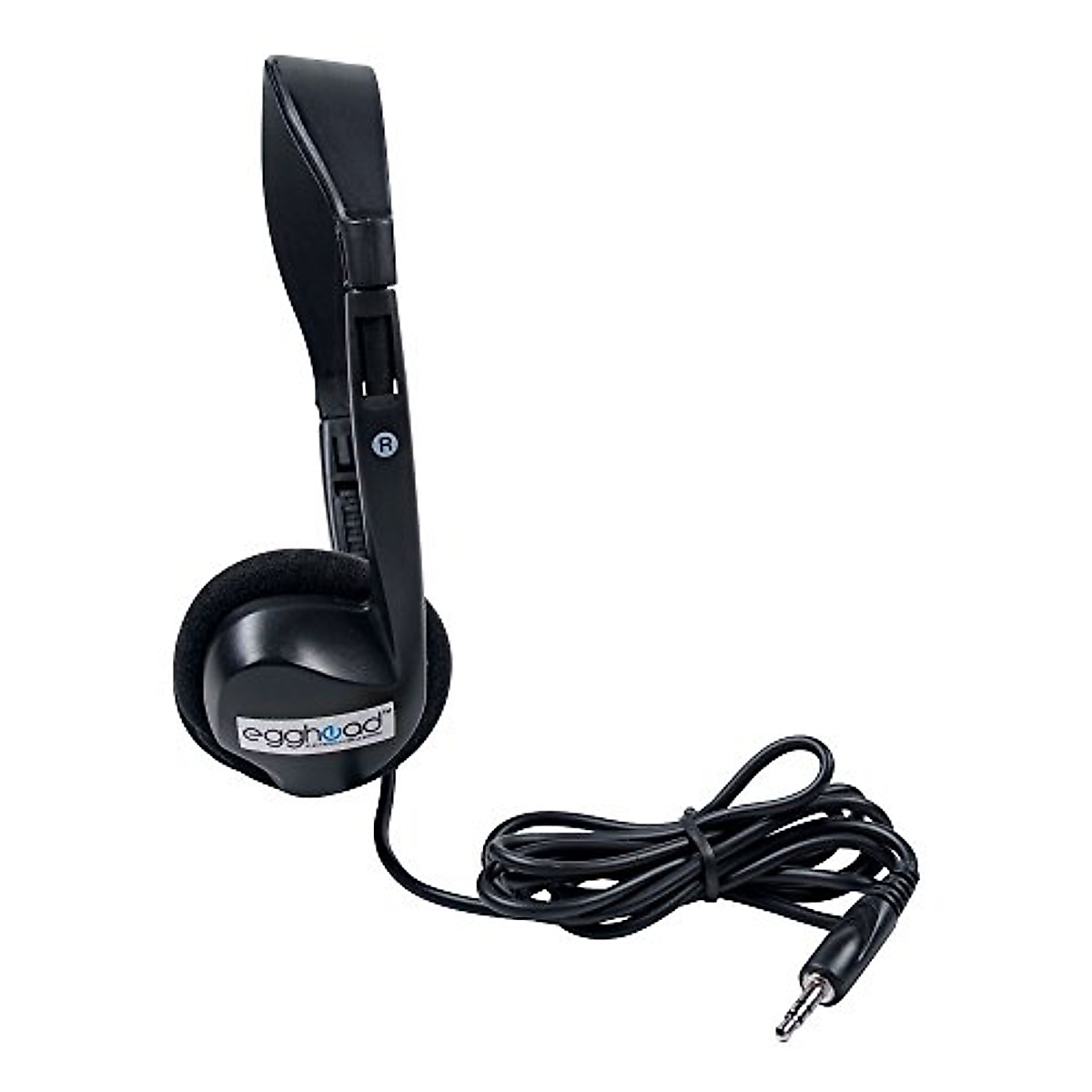 Egghead Over-Ear Stereo Headphones with 3.5 mm Audio Jack for use in Classroom, Library, Offices and More (20 Pack) EGG-IAG-1000-SO-20