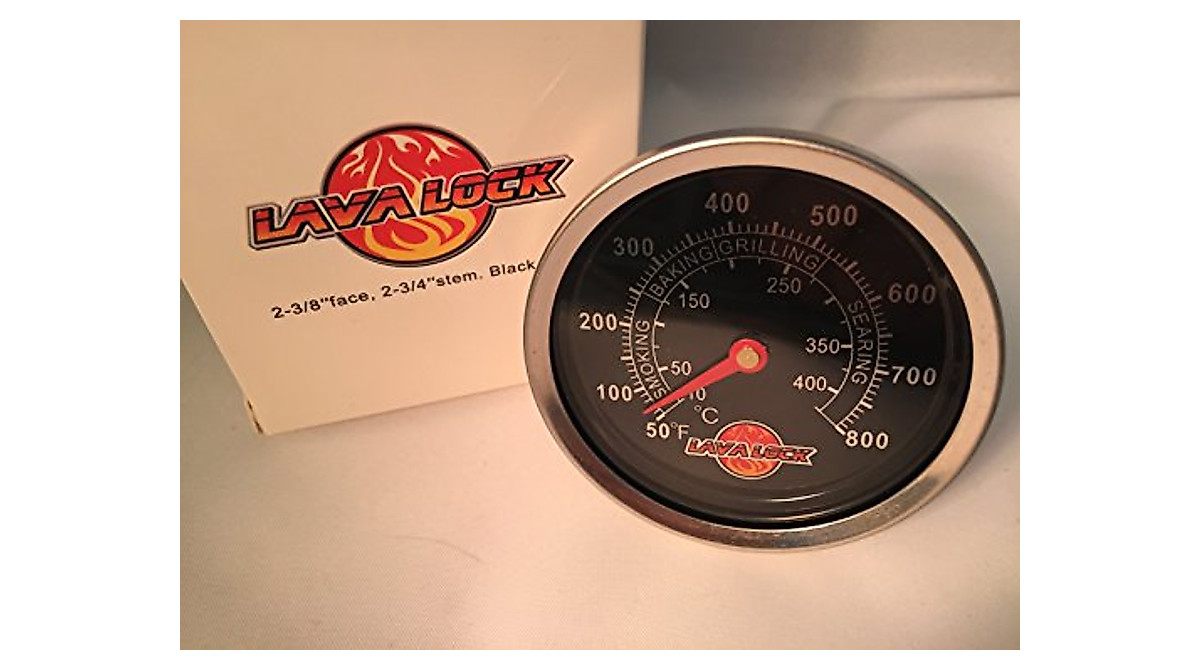 LavaLock® BBQ Thermometer - Precise Cooking Temperature Gauge