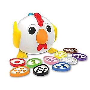 The Learning Journey Learn With Me - Counting Chicken - Counting, Numbers & Colors STEM Teaching Toddler Toys & Gifts for Boys & Girls Ages 2 Years and Up - Award Winning Preschool Learning Toy