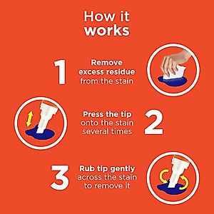 Tide Liquid Stain Remover for Clothes, Tide To Go Pen, Instant Spot Remover for Clothes, Travel & Pocket Size, 1 Count