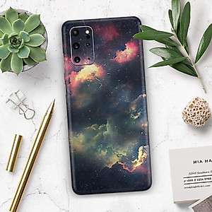 DesignSkinz Vintage Stormy Sky Protective Vinyl Decal Wrap Skin Cover Compatible with The Samsung Galaxy S20 (Screen Trim & Back Glass Skin)