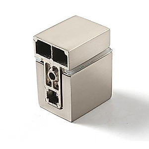 XVL 14 Inches Bathroom Glass Shelf Brushed