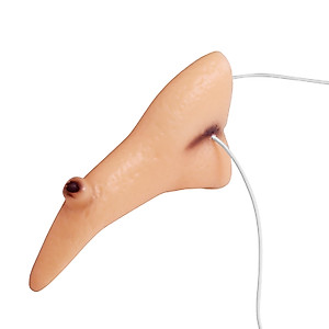 CASW Fake Long Nose Costume: Big Long Witch Nose Pointy Nose Halloween Costumes Cosplay Party Supplies - 1Pcs