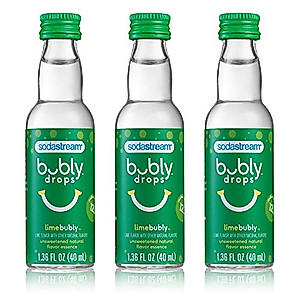 sodastream bubly drops, Lime, 1.36 Fl Oz (Pack of 3)