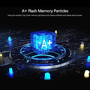 JOIOT Mini Portable SSD 240GB External Solid State Drive - Up to 540MB/s, USB 3.1 Gen 2 Ultra-Slim External SSD, Blue