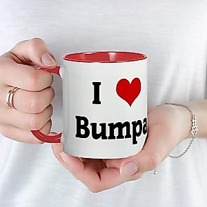 CafePress I Love Bumpa Mug Ceramic Coffee Mug, Tea Cup 11 oz