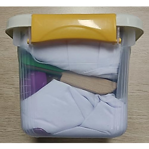 EFO SHM 44PCS Play Kitchen Accessories, Wooden Play Food, Kids Kitchen Pretend Play Toys with Stainless Steel Play Pots & Pans Sets, Apron & Chef Clothes, Kitchen Toys for Toddlers Preschoolers Kids