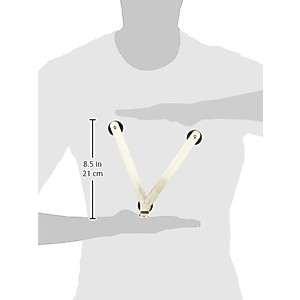 Sammons Preston Folding Pan Holder, Pot Stabilizer for One-Handed Stirring, Secure & Stable Kitchen Aid for Pan & Pot Turn Prevention, Spill Prevention for Stove Top Cooking