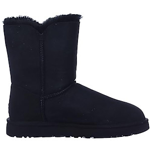 UGG Women's Bailey Button Ii Boot, Black, 09