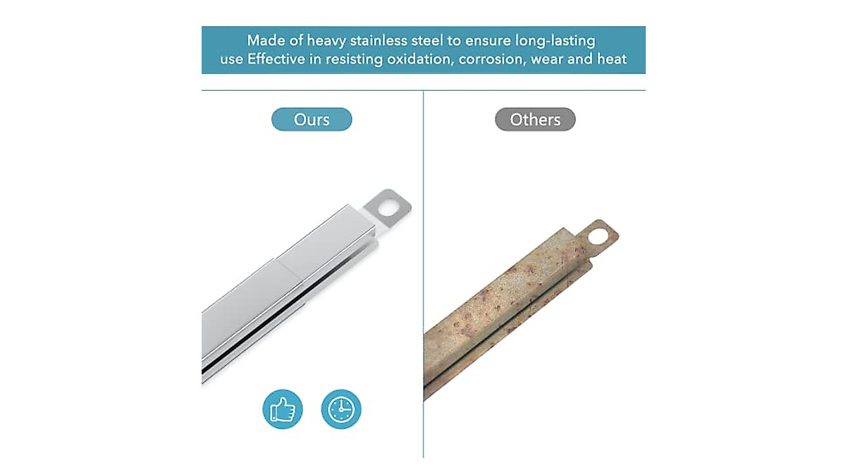 Universal Crossover Tubes for Nexgrill & Charbroil Grills