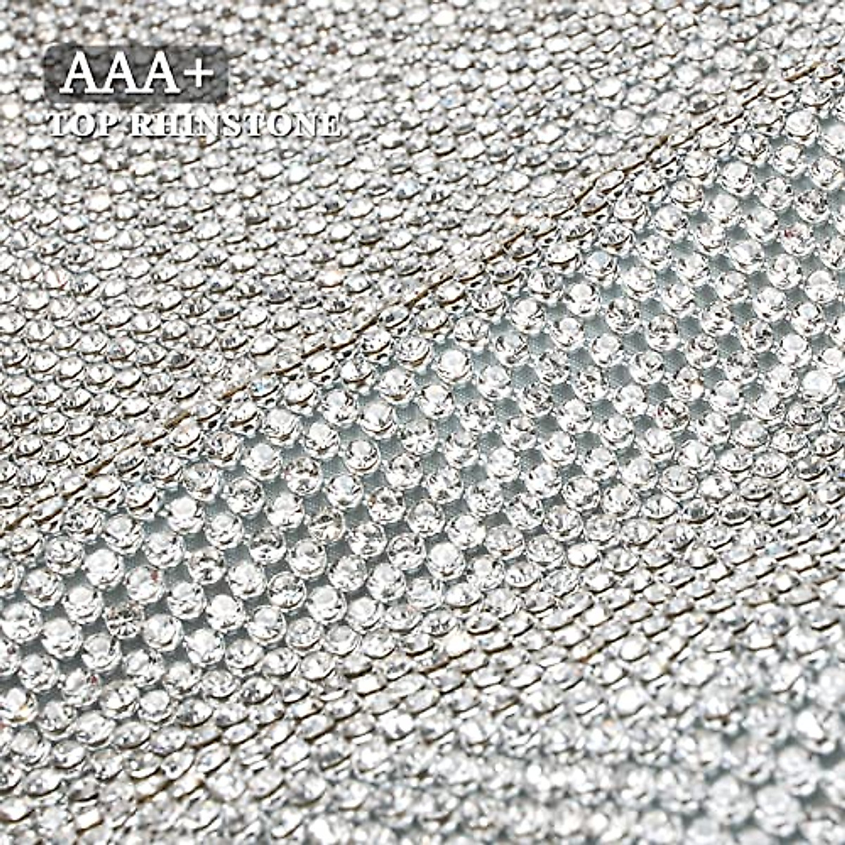 WLLWOO WLLWOO Rhinestone Purses Clutch For Women-Chic Evening Bags,Shiny Crossbody Handbags For Party Club Wedding