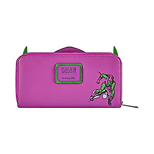 Loungefly Marvel: Green Goblin Wallet, Amazon Exclusive, Multicolor