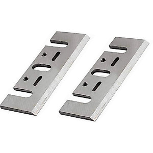 3-1/4 Inch 82mm Carbide Planer Blades Replacement for Makita 1900B, KP0810, KP0800K, DeWalt D26676, DW6655, DW680, 678, 680K, Bosch 1594 PA1205, Ryob (2 Pcs)