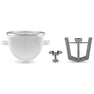 KitchenAid Ice Cream Maker Attachment Stand Mixer, 2 Quart, White