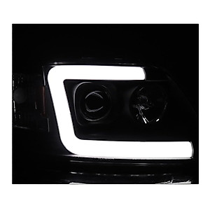 ZMAUTOPARTS LED Black Projector Headlights Headlamps For 1997-2003 Ford F-150/1997-2002 Expedition