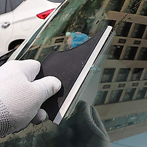 EHDIS Pro Auto Application Tool Conqueror Squeegee Original Corner Reach Tool Window Tint Conqueror Tool Soft Squeegee Blade with White Blade for Versatile Use-Pack of 5