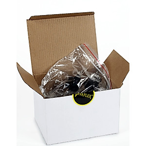 Vivaplex, Clear, 4 oz Glass Bottles, with Glass Eye Droppers - 2 pack