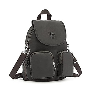 Kipling Firefly Up Convertible Backpack Black Noir