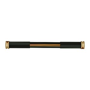 Atlantic Female to Female Heavy Duty Garden Hose 1 ft x 5/8 Inch Black Water Hose Short Connection Leader Hose (1 Foot Female-Female)