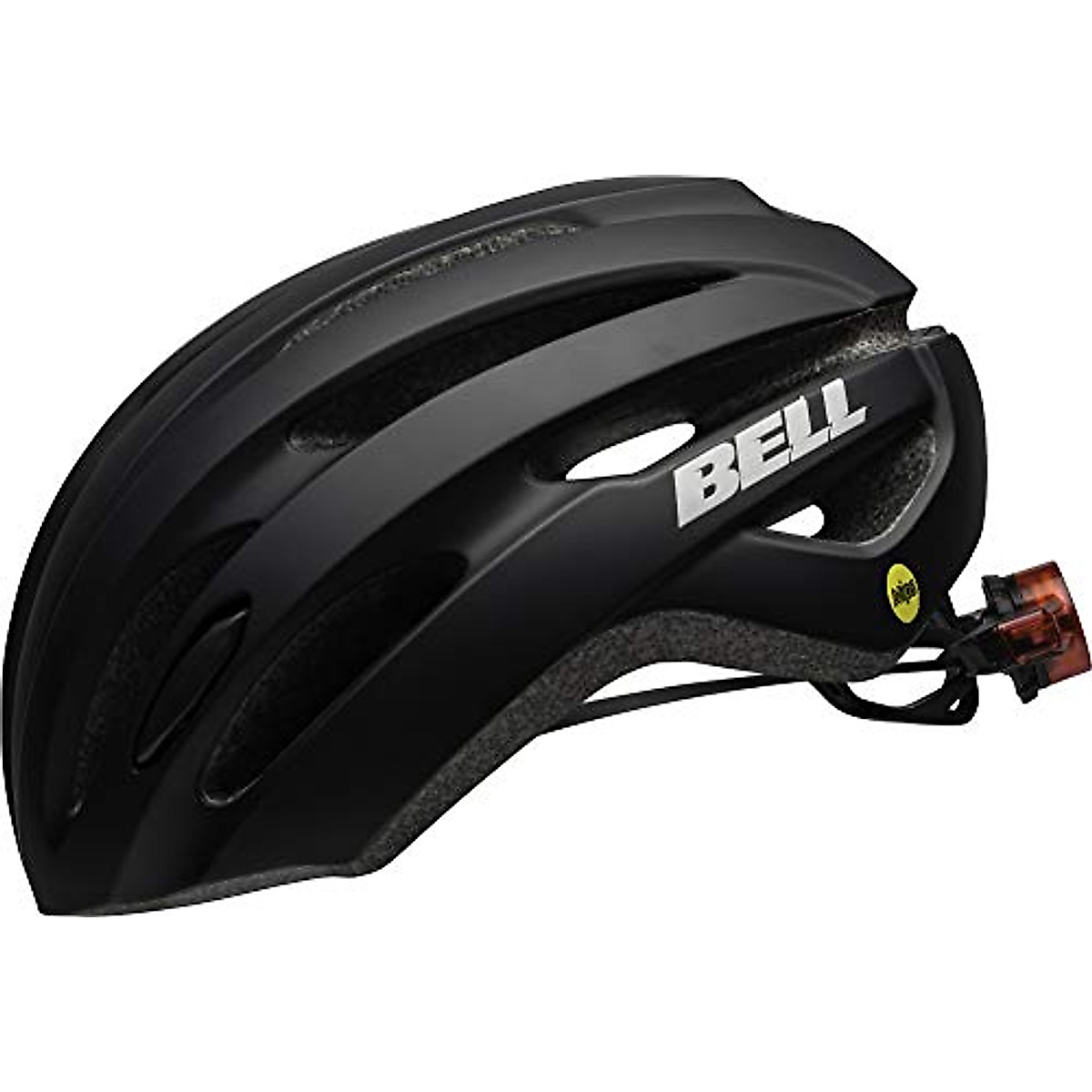 Bell Avenue MIPS LED Adult Road Bike Helmet (Matte/Gloss Black (2020), Universal Adult (54-61 cm))