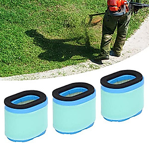 Lawn Mower Air Filter, 3PCS Lawn Mower Filter Replacement Garden Air Filter for John Deere M147431 M143278 697029 6906