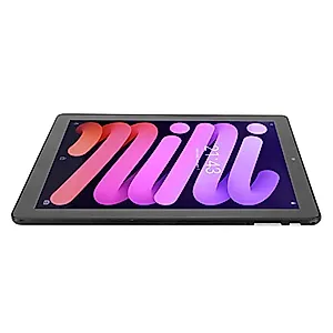 LEYT Black Tablet, 4GB RAM 256GB ROM 10 Inch Tablet 8 Core CPU for Home (US Plug)