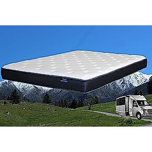 Triad Lite 6 inch RV Mattress Cool Gel Foam, Glacier Cooling Stretch Cover, Firm Support, Made in The USA (30x80)